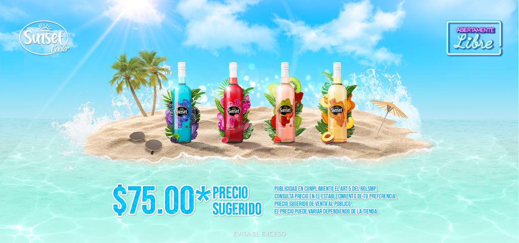 Sunset Cooler – Perfecto para toda ocasión